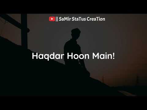 Tera Yaar Hoon Main_Lyrical Status || SaMir StaTus CreaTion | Samirkagda