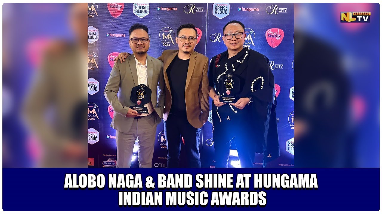 ALOBO NAGA & BAND SHINE AT HUNGAMA INDIAN MUSIC AWARDS - YouTube