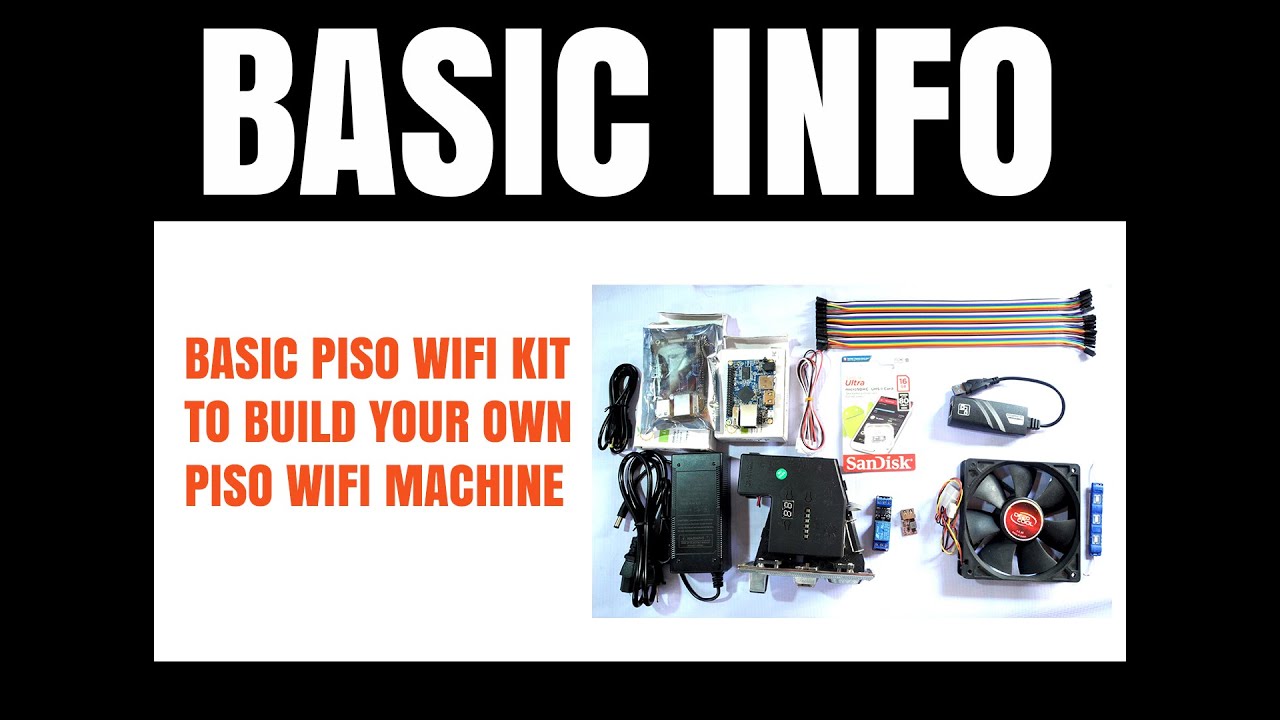 Piso Wifi Kit and Materials needed to build your DIY Piso Wifi - YouTube