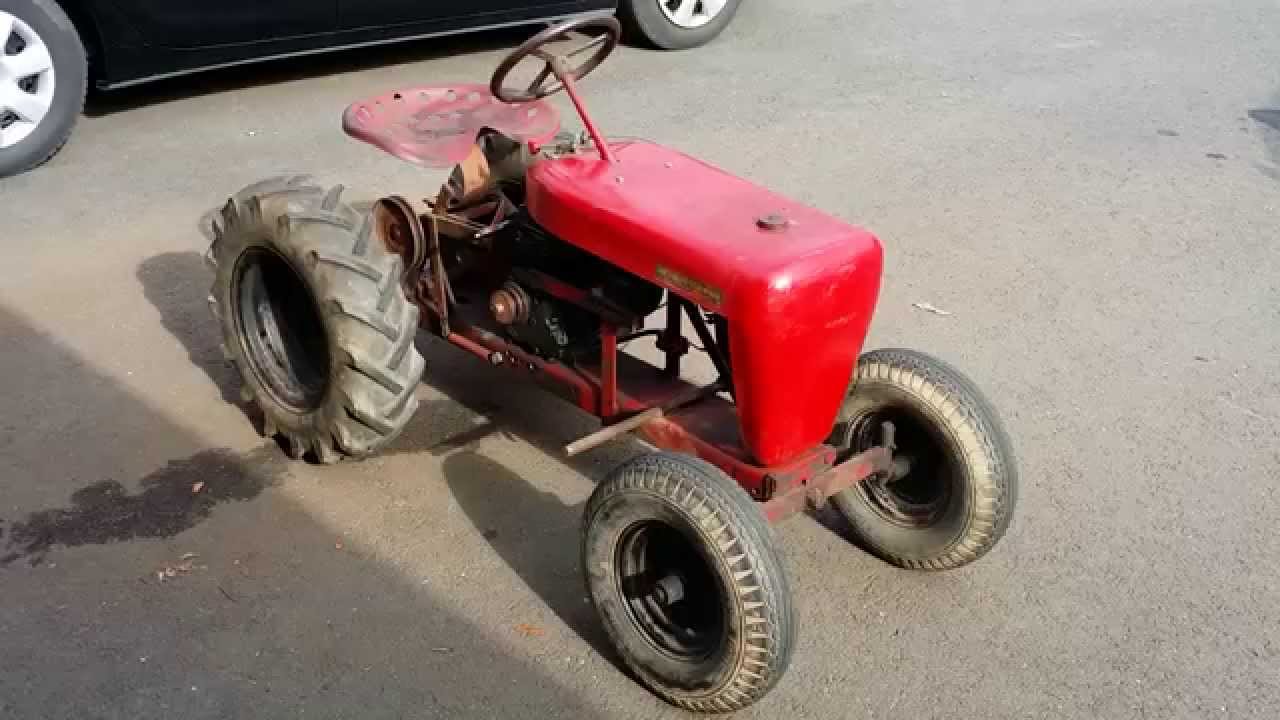 1956 RJ35 Wheel Horse WheelHorse RJ58 RJ 35 58 Tractor Part 12 "The ...