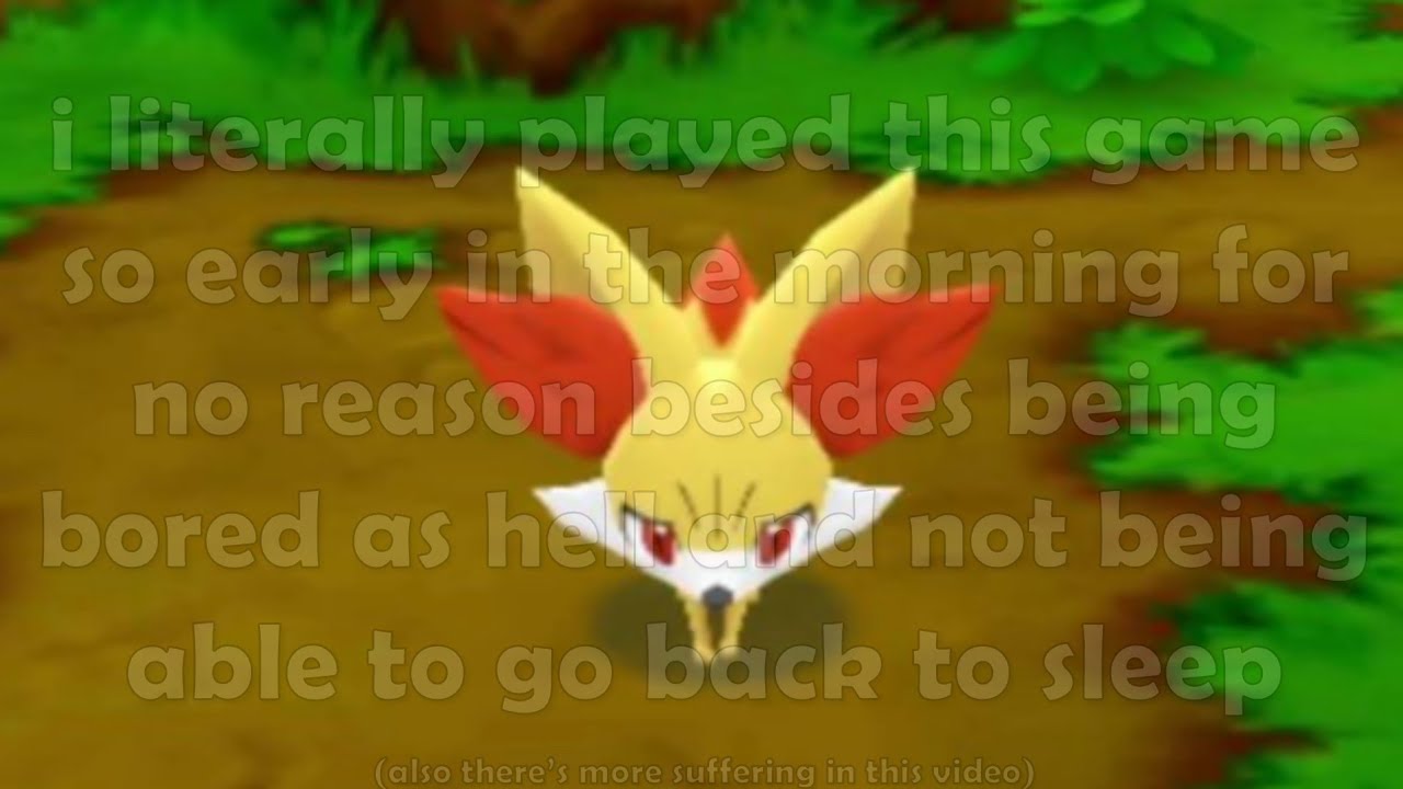 Sleep Deprived Pokemon Super Mystery Dungeon - YouTube