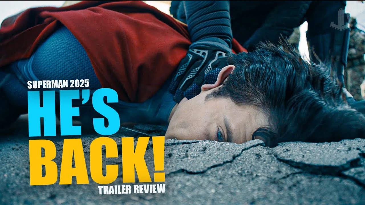 "Superman 2025 Trailer Review | James Gunn’s Superman Begins! 🦸‍♂️🔥 ...