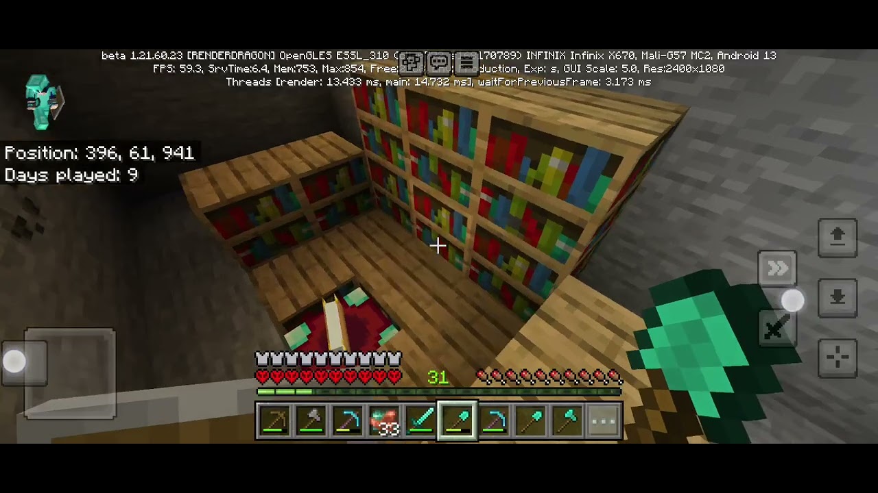 I got a maxed out set of diamond armor in hardcore Minecraft (#2) - YouTube