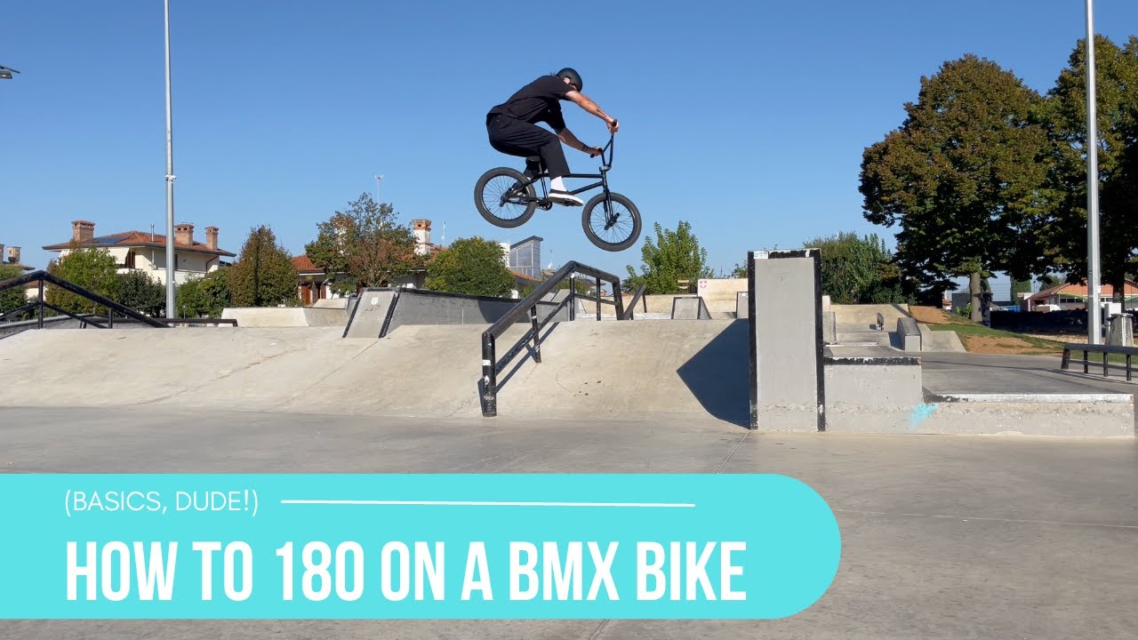 How To 180 On A BMX Bike - YouTube