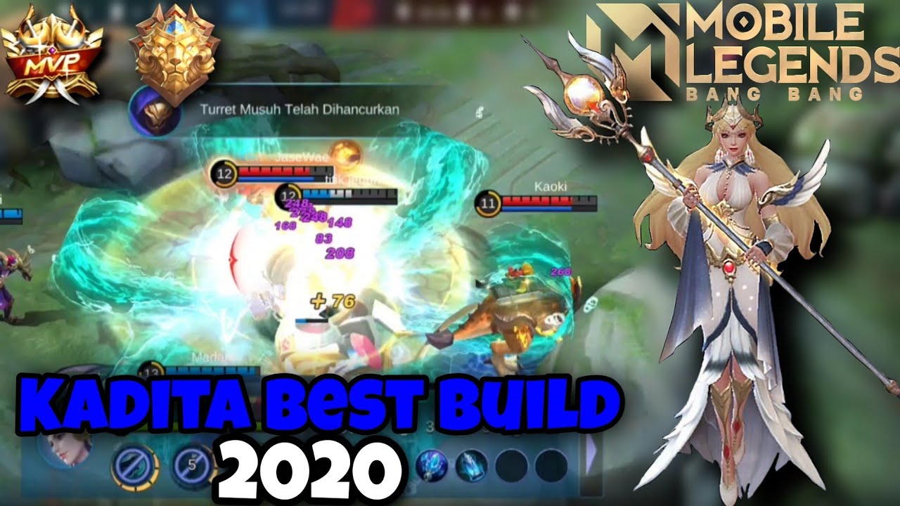 BUILD KADITA TERSAKIT 2020- GAMEPLAY KADITA MOBILE LEGENDS BANG-BANG ...