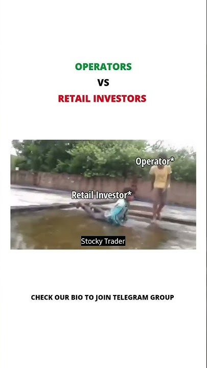 Operators vs Retail investors | stock market memes | Stocky Trader #shorts #trending #trading # ...