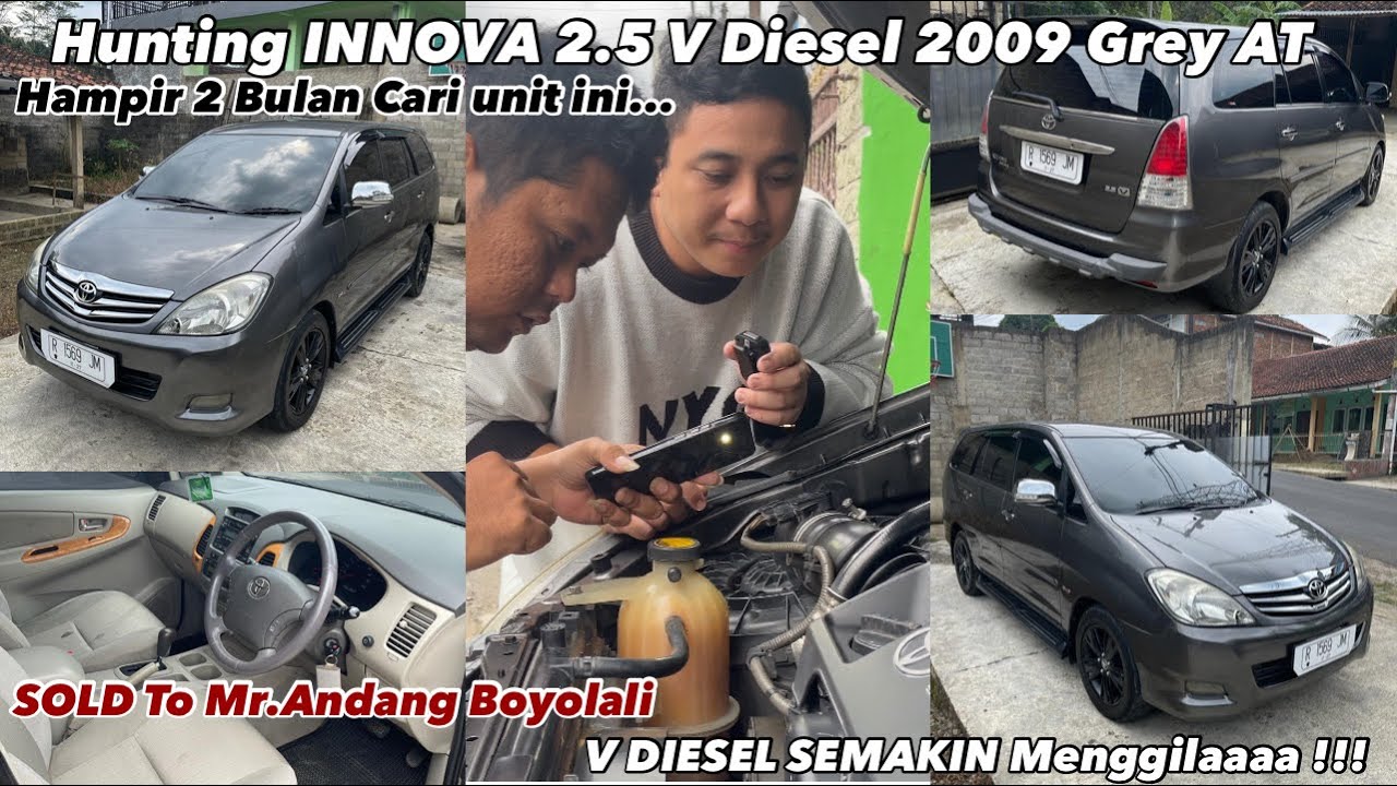 HUNTING INNOVA 2.5V Diesel AT 2009 Grey hingga plosok Banjarnegara Demi ...