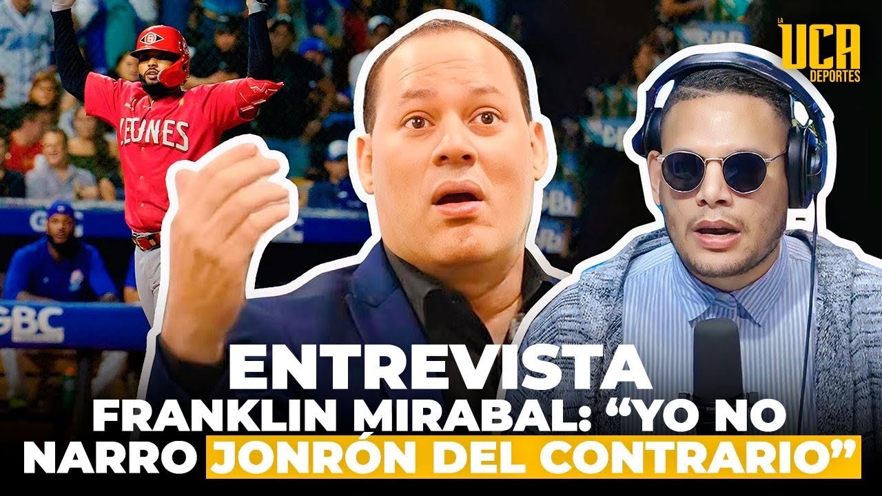 ENTREVISTA A FRANKLIN MIRABAL: SABOREAR UN JONRÓN DEL CONTRARIO “ES ...