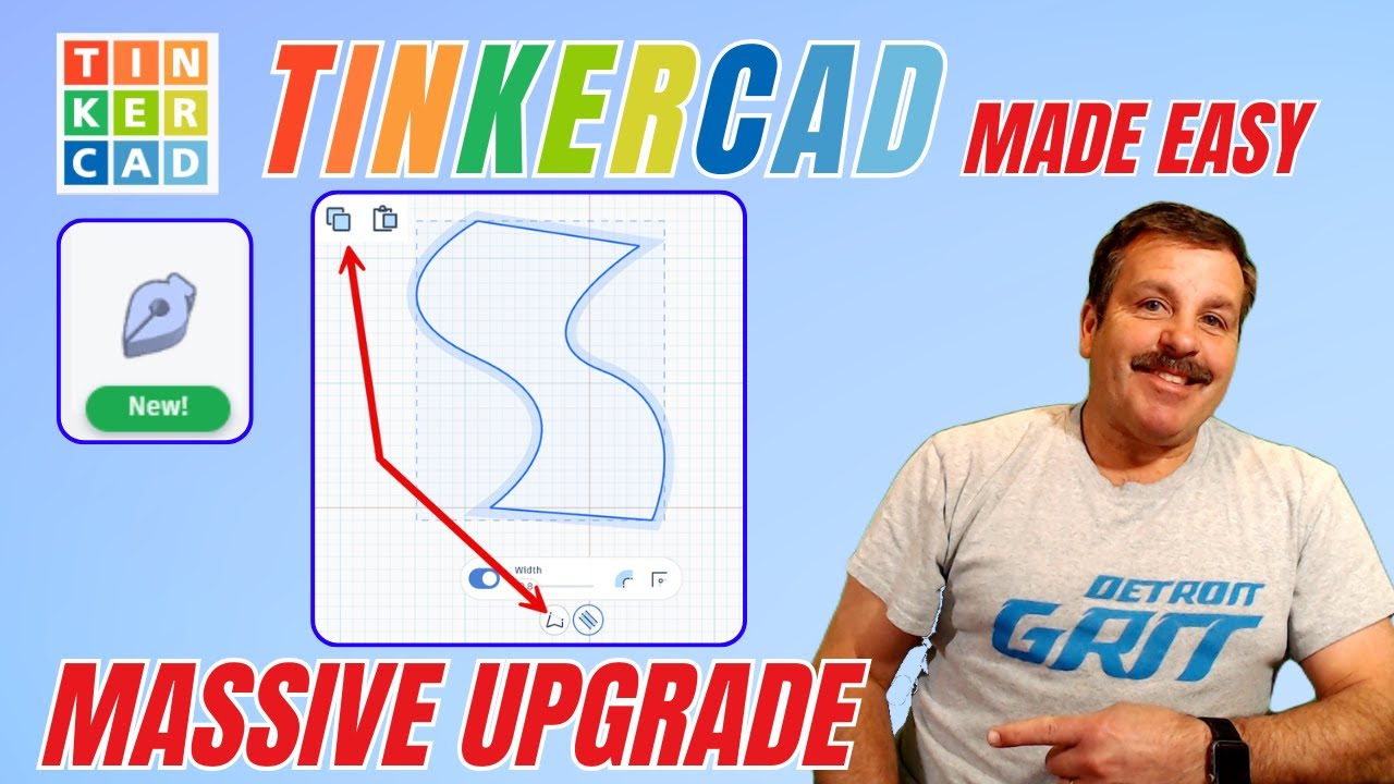 Massive Tinkercad Sketch Tool Upgrade Complex Designs in Minutes! - YouTube