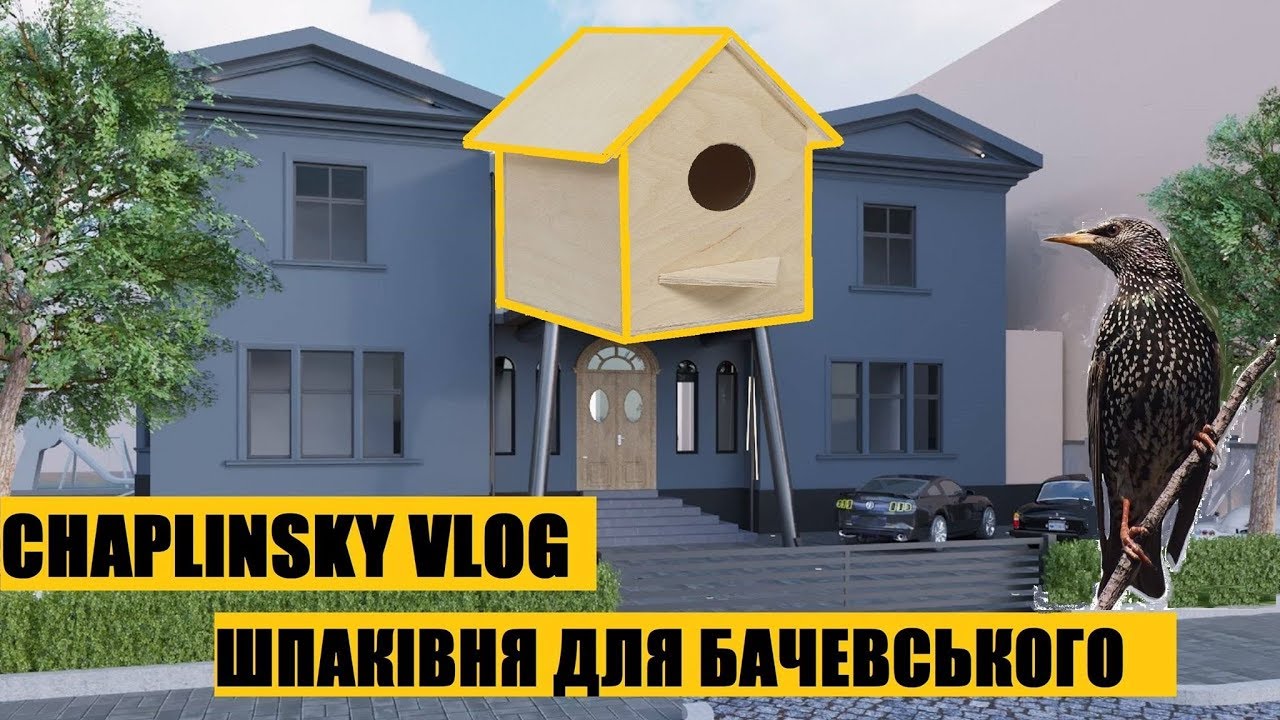 CHAPLINSKY VLOG Шпаківня для Бачевського - YouTube