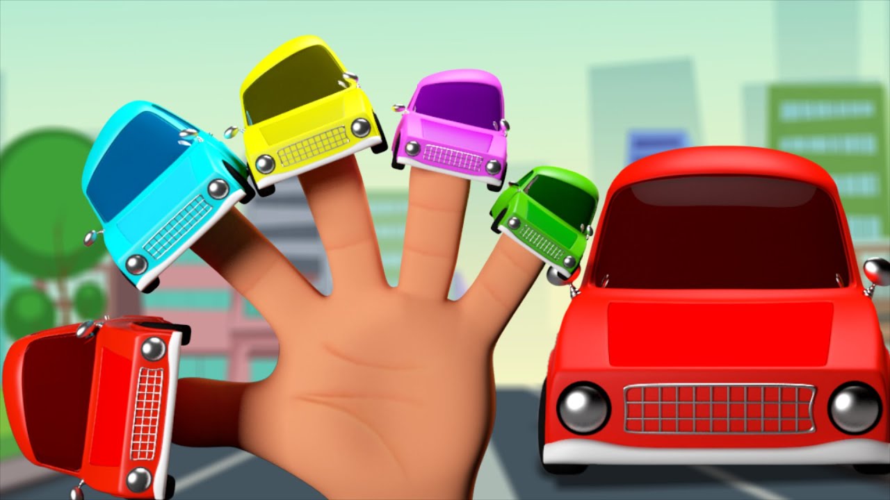 Cars Finger Family | 3D Nursery Rhymes Kids And Children’s Songs | kids ...