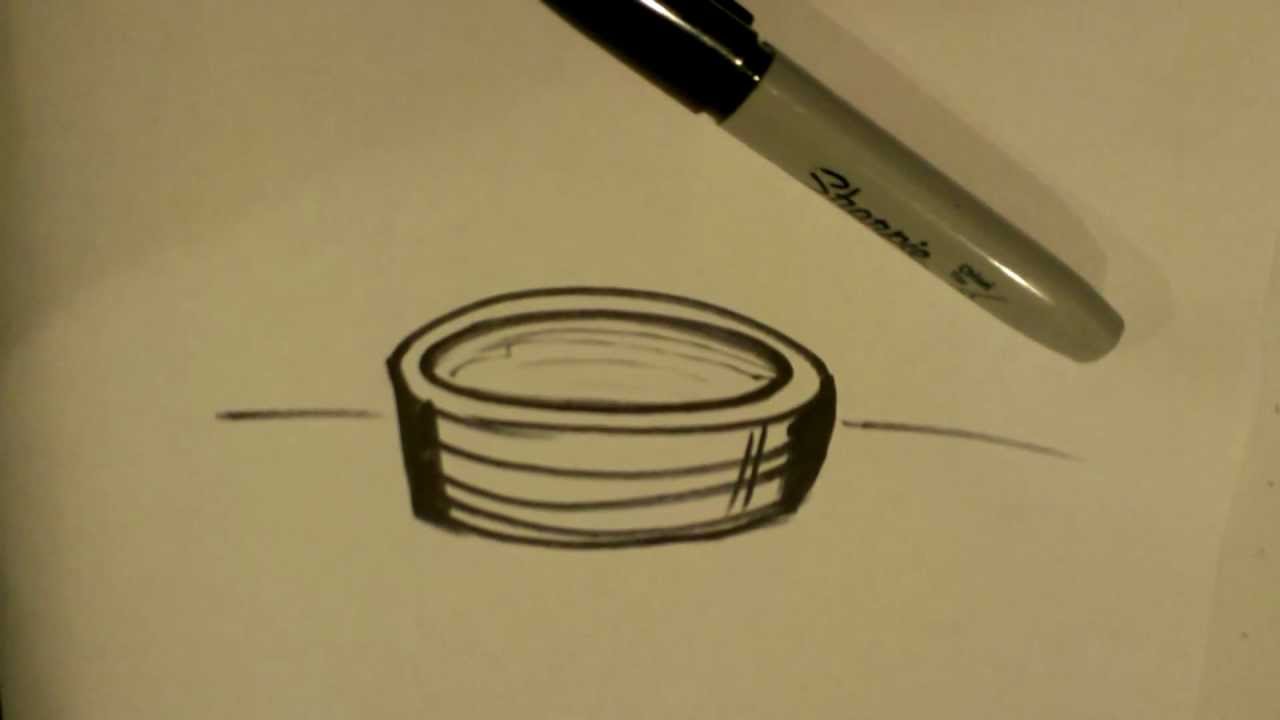 How to Draw a Bowl - Drawing for Beginners - YouTube