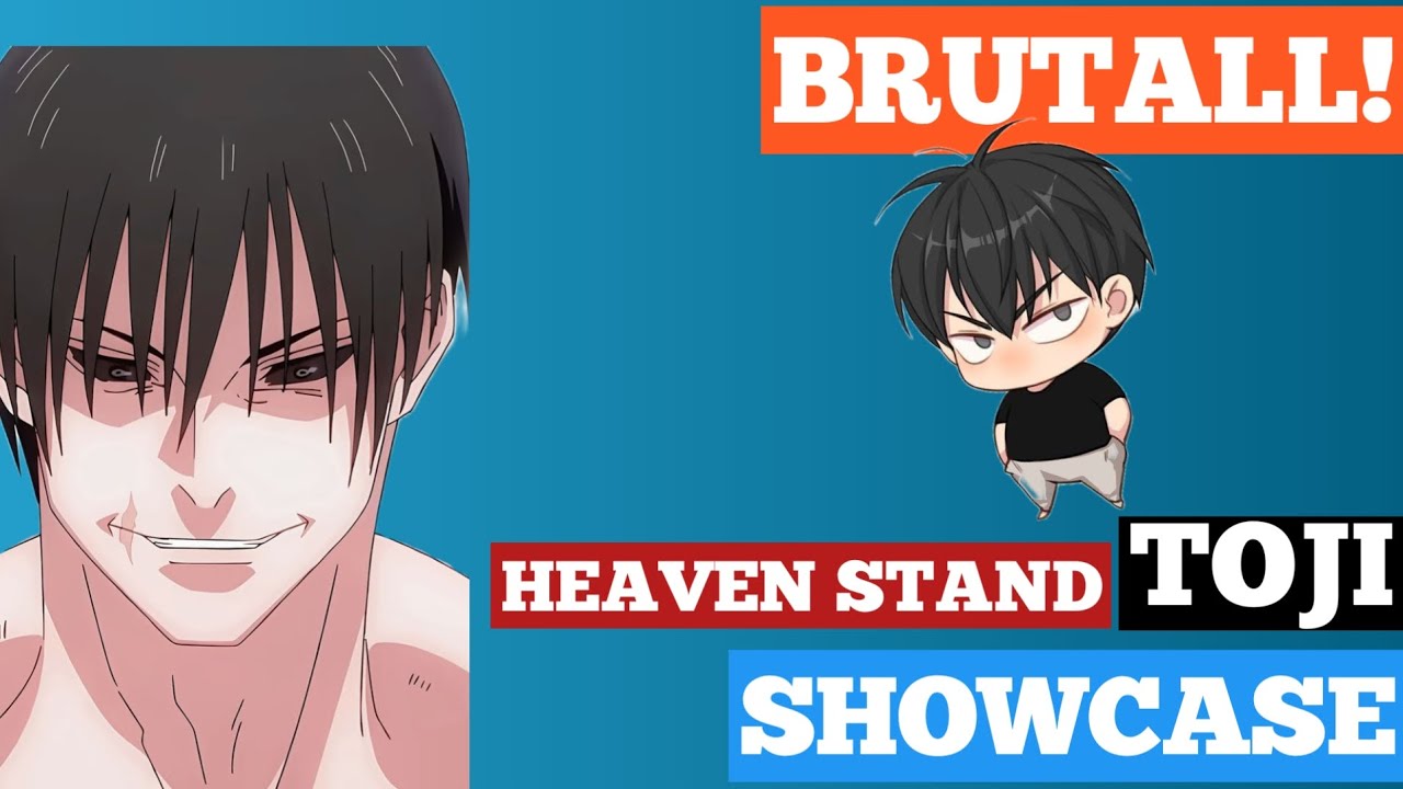 TOJI SHOWCASE | HEAVEN STAND | ROBLOX - YouTube