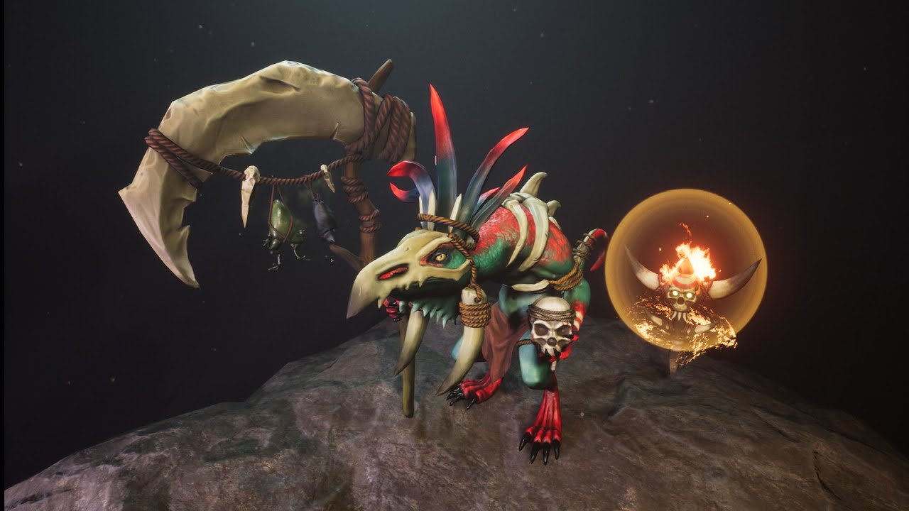 LizardMan: Shaman - All Animations UE4 - YouTube