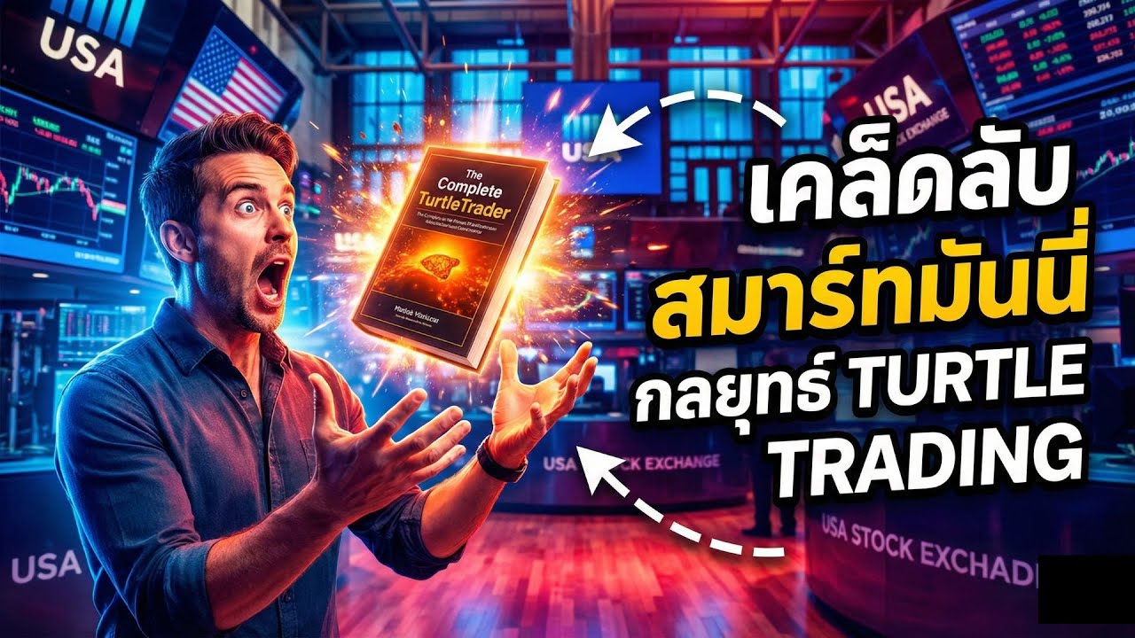 เทรดด้วยกลยุทธ์ลับ TURTLE TRADING ที่ใครก็ทำได้! 🔥สรุปหนังสือ The ...