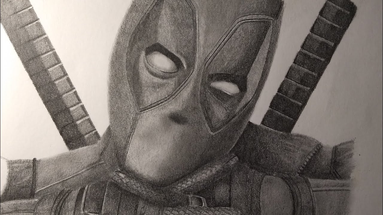 Como dibujar a Deadpool fácilmente - YouTube
