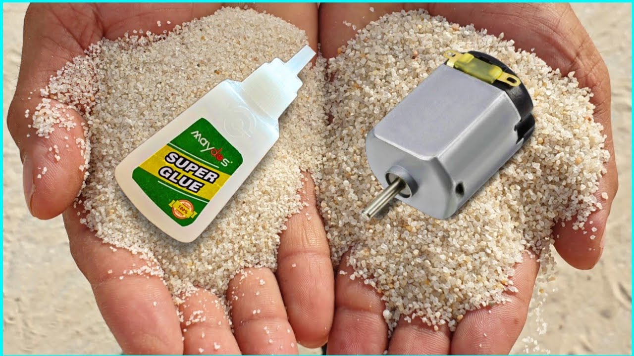 2 GREAT Ideas Invention with Super Glue & Sand - YouTube