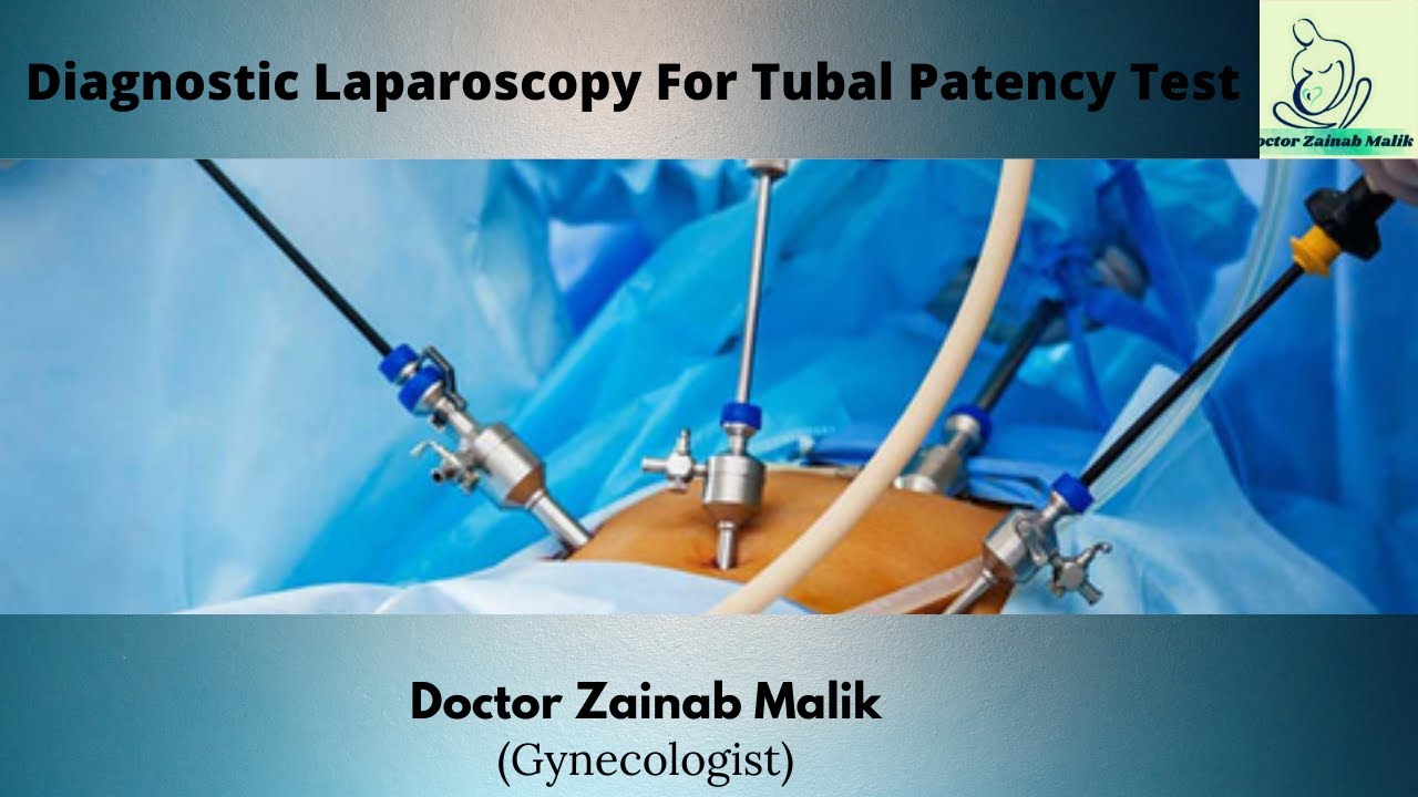 Diagnostic Laparoscopy For Tubal Patency Test #DoctorZainabMalik - YouTube