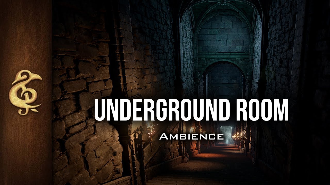Underground Room | Realistic RPG Ambience | 3 Hours - YouTube