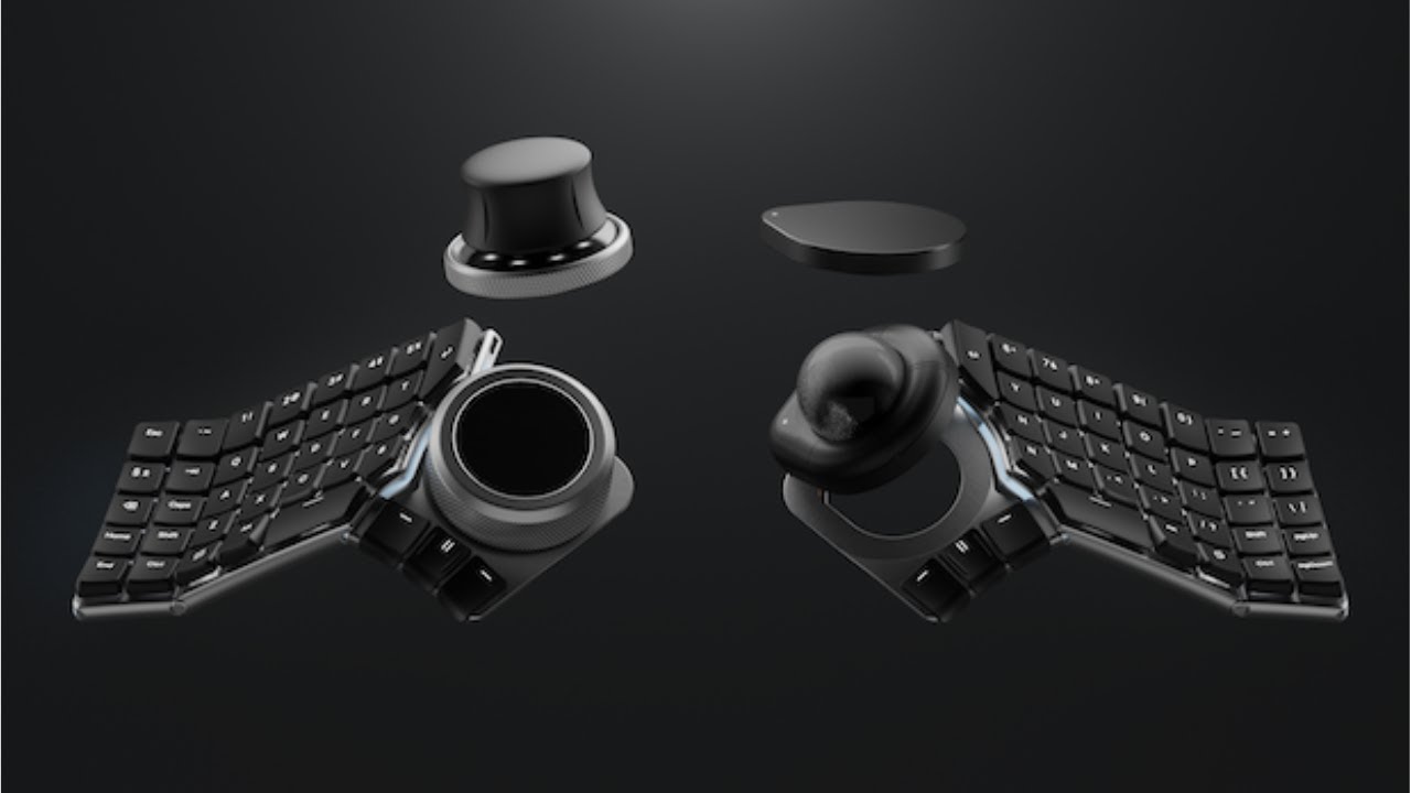 Customize Split Keyboard - YouTube