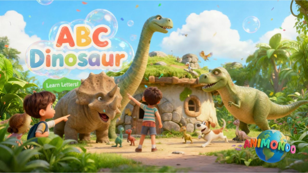 Dinosaur ABC Song A to Z! 🦖 | ABC Dinosaurs 🦕 | Learn Alphabet ...