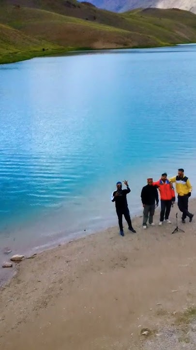 Chandertal lake # spiti valley # kaza # tourist # adventure # thar lover # 4x4# mountains ...