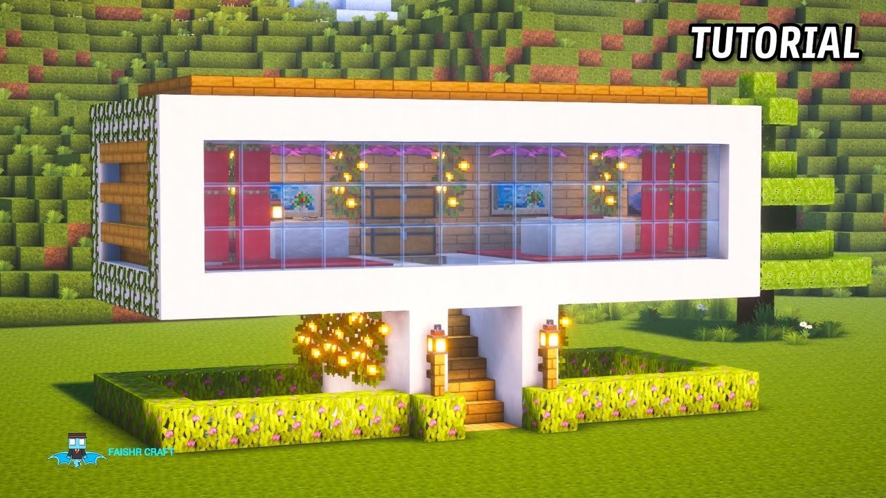 Minecraft: How to Build a Easy Minecraft House Tutorial - YouTube