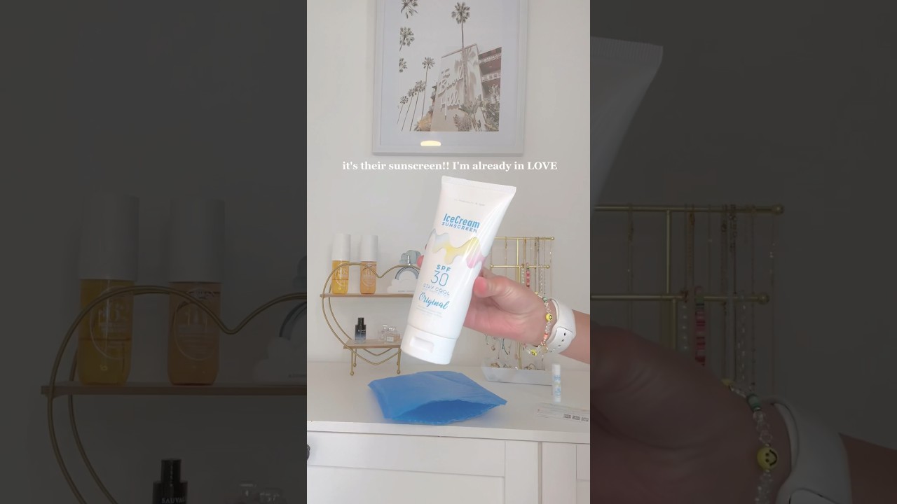 I'm so excited to be apart to the Ice Cream sunscreen ambassador ...