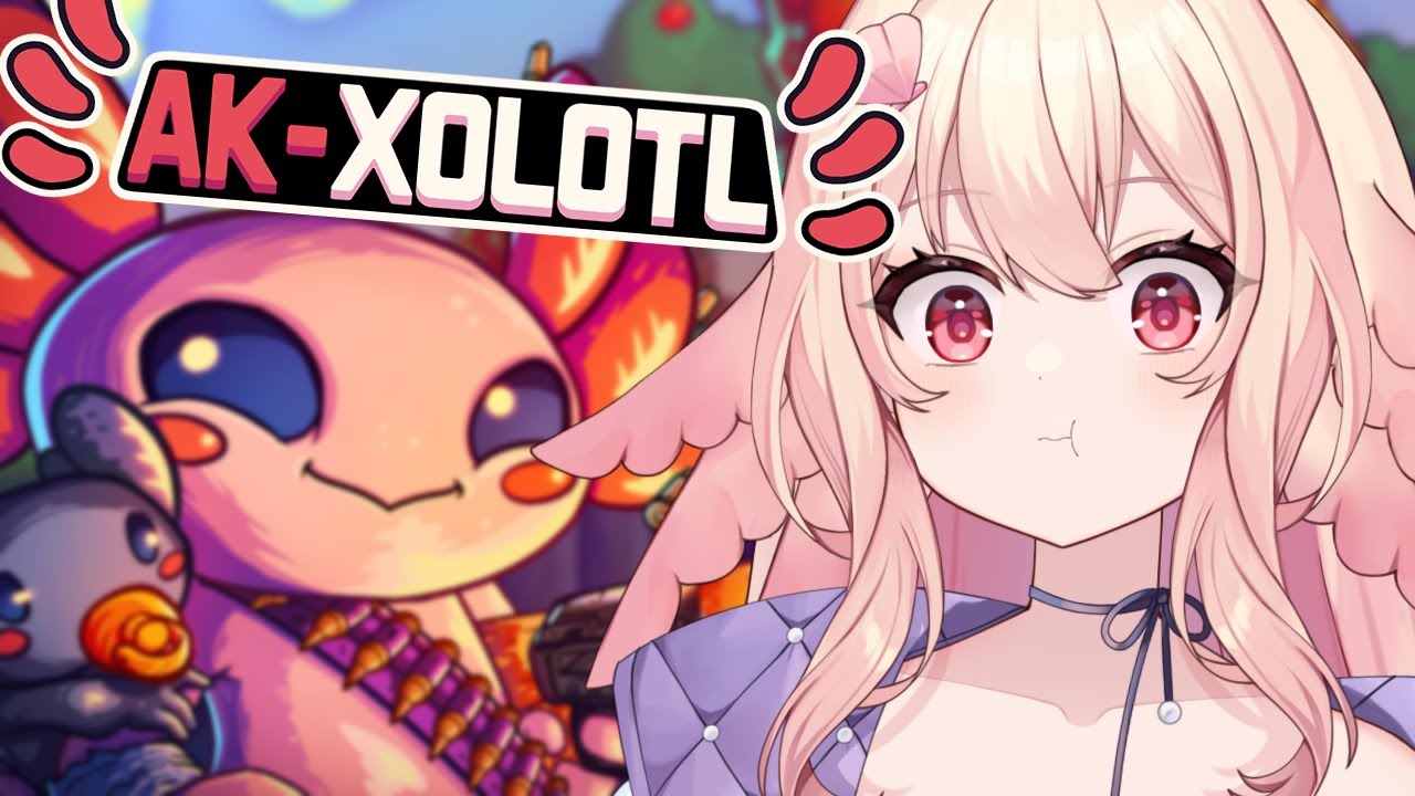 【AK-XOLOTL】COOL AXOLOTL VTUBER PLAYS COOL AXOLOTL GAME! - YouTube