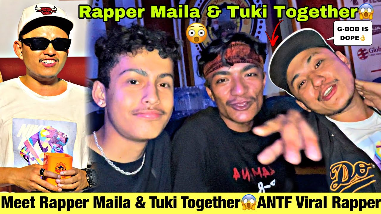 Meet Rapper Maila & Tuki Together😱In Pokhara Concert | Talks About G ...
