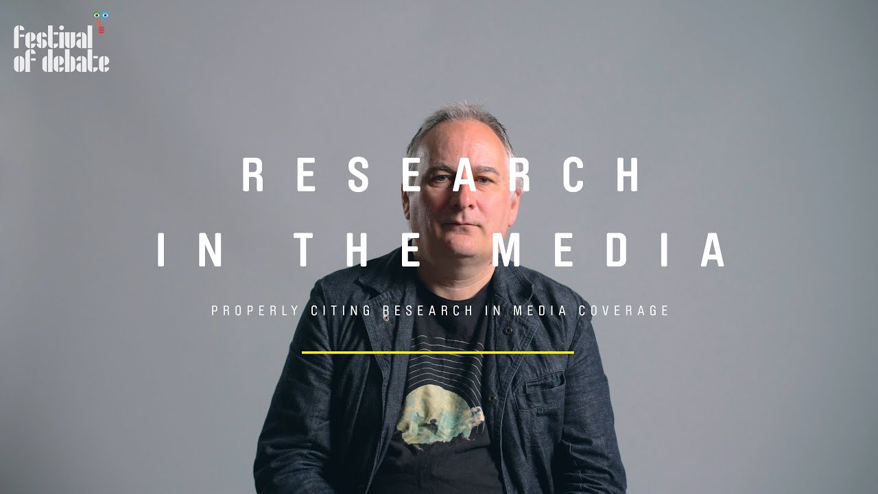 Research in the Media: Properly Citing Research in Media Coverage - YouTube