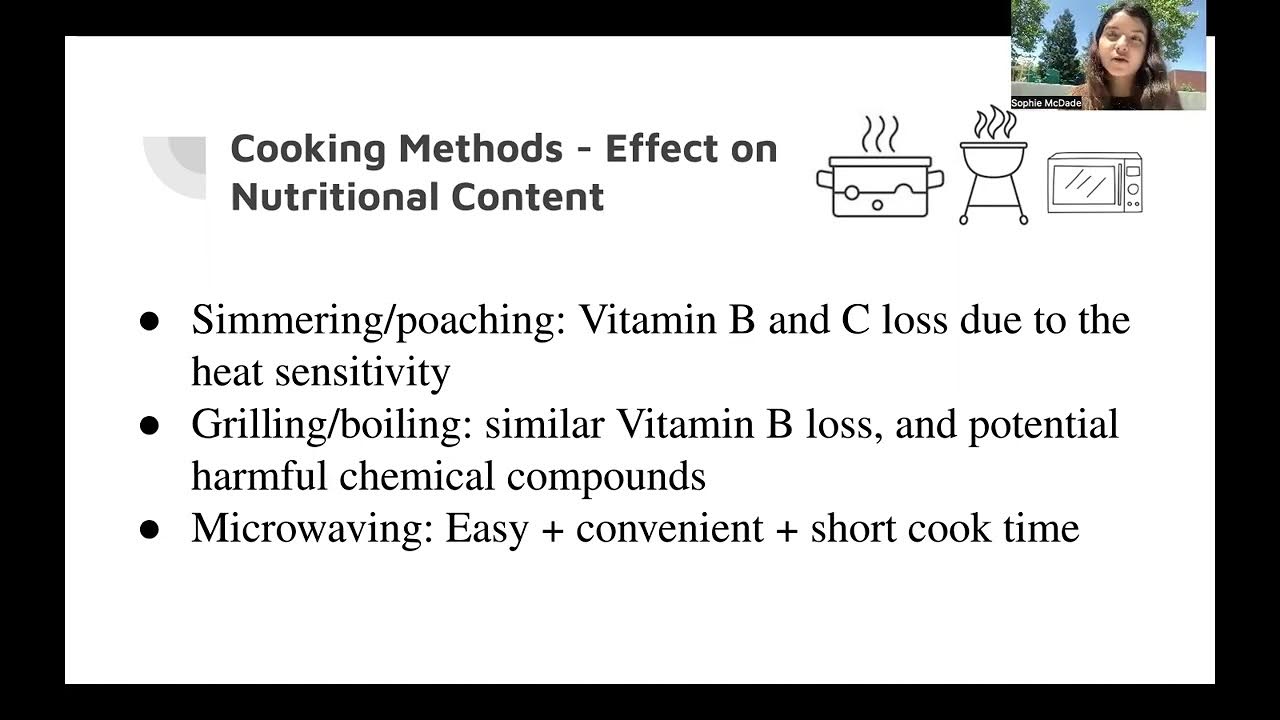 How do cooking methods affect nutritional content and environmental ...