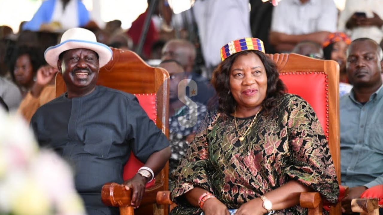 LIVE; Raila Odinga And Governor James Orengo attending Funeral Service ...