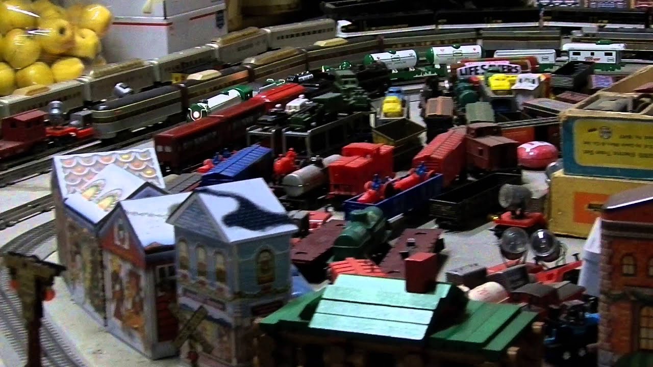 Marx Custom Hess train searchlight car! - YouTube