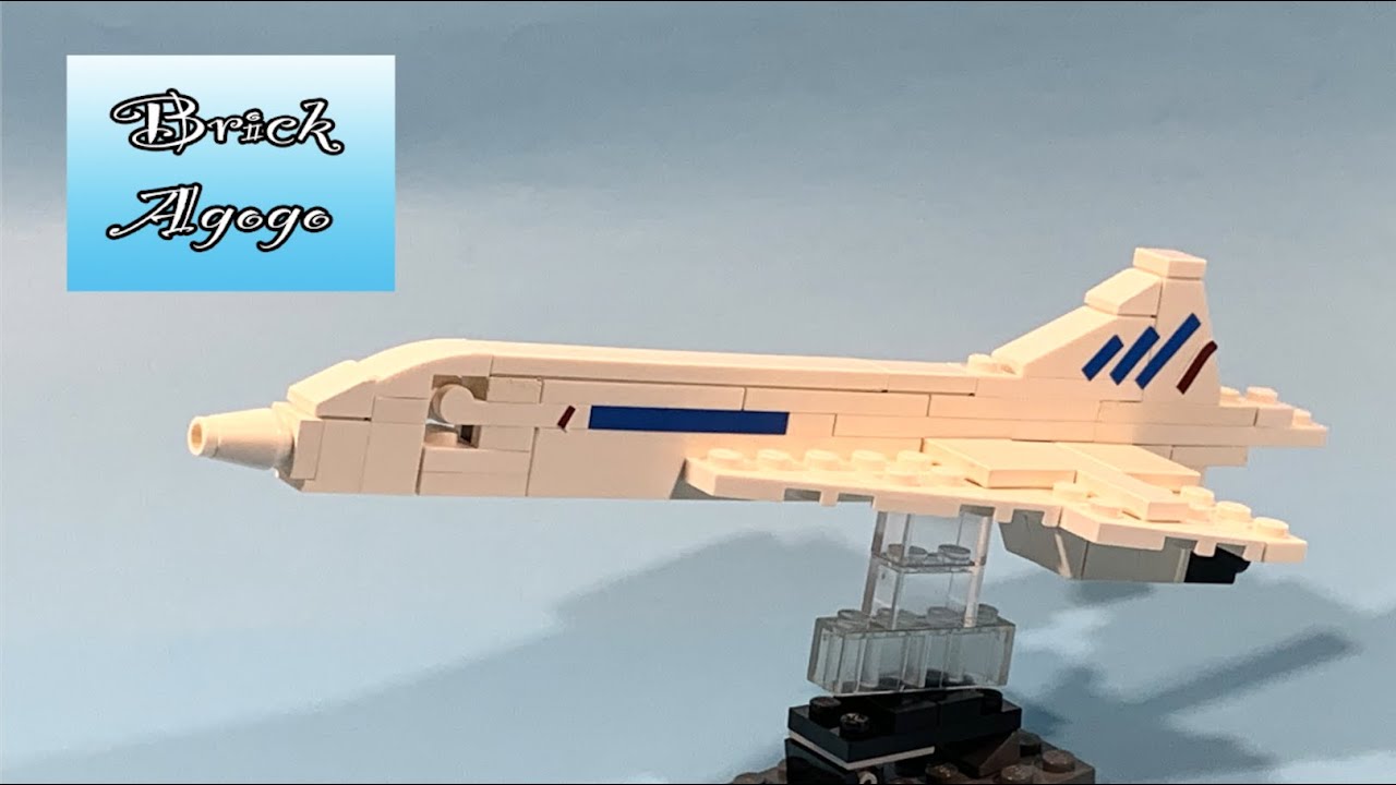Lego Mini Concorde - Lego Custom MOC - YouTube