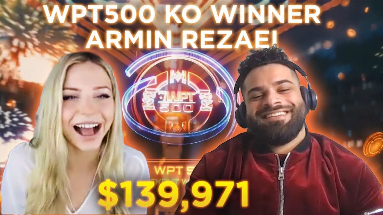 Interview with WPT500 KO Winner Armin Rezaei - YouTube