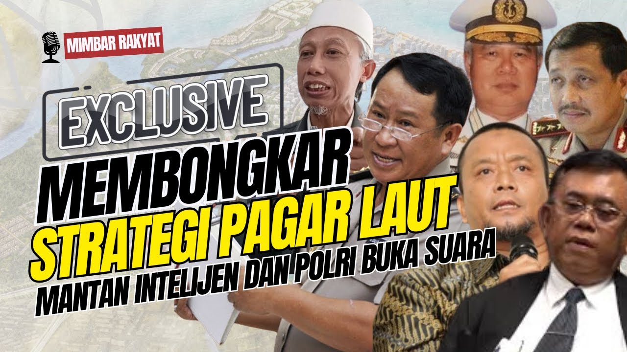 LIVE ️MEMBONGKAR STRATEGI PAGAR LAUT DAN RUSAKNYA BATAS KEDAULATAN ...