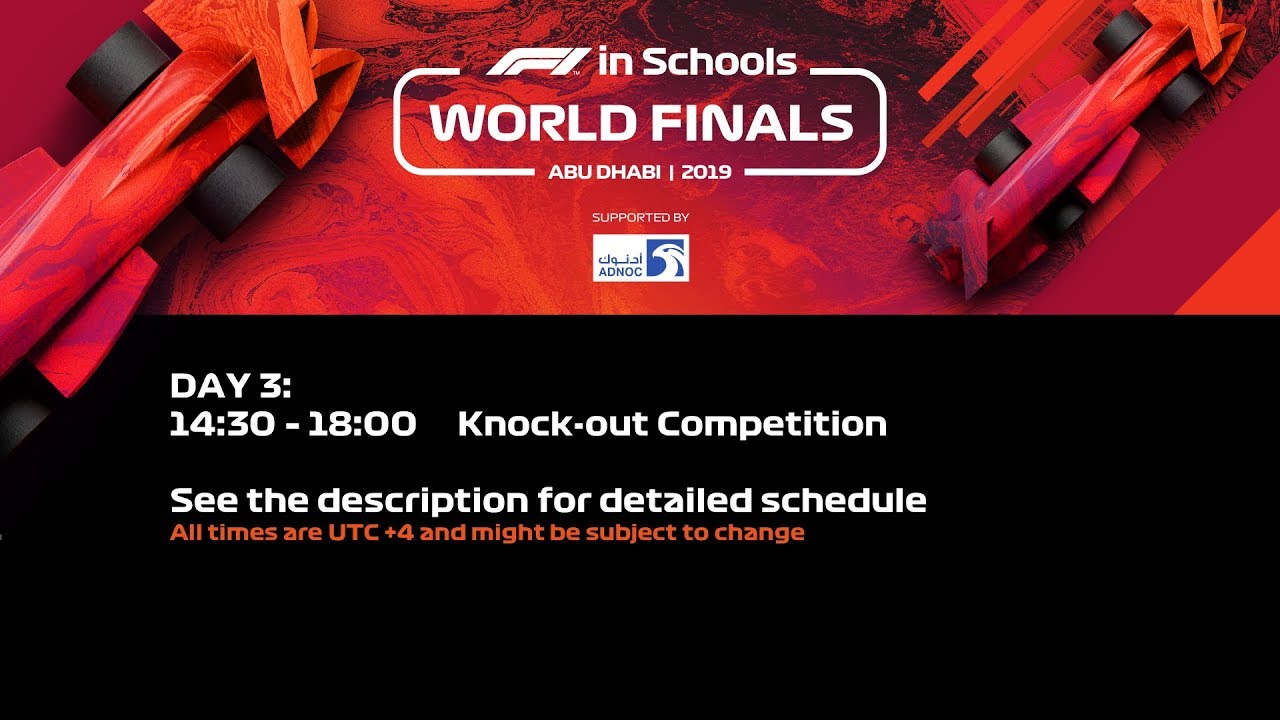 F1 in Schools World Finals 2019 | Abu Dhabi: Knock-out Competition ...