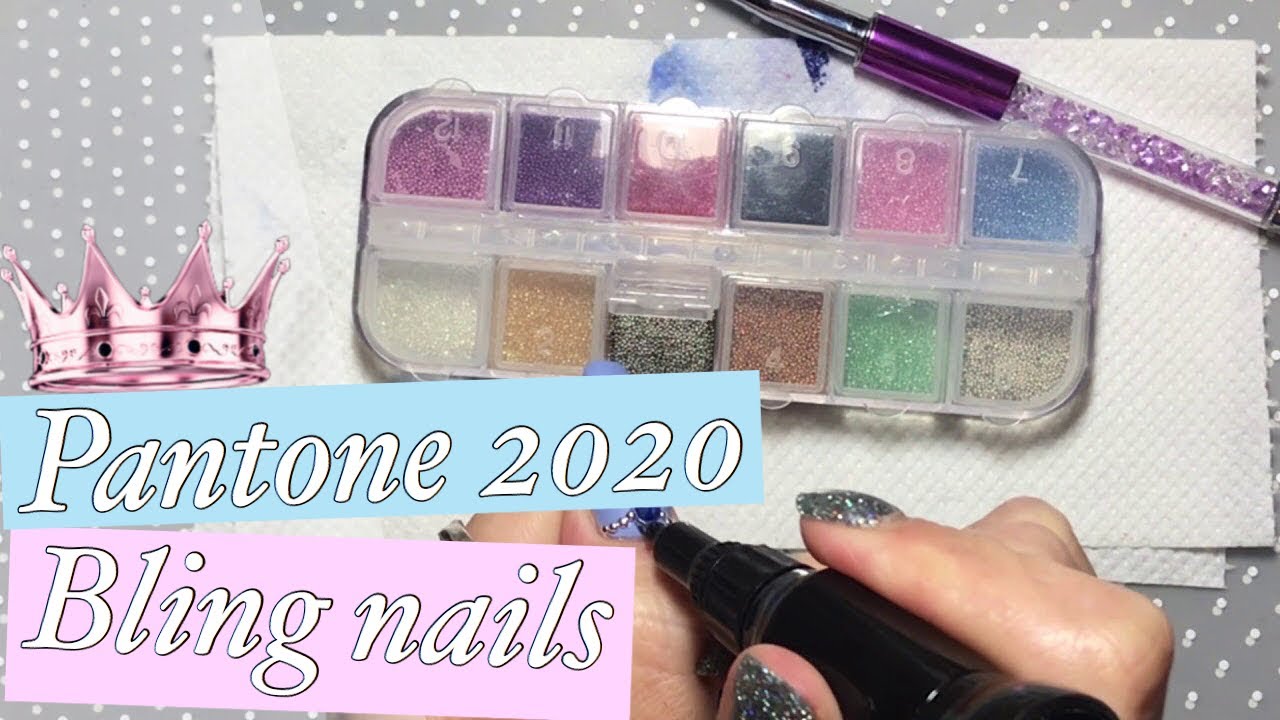 Pantone 2020 | blue nails | beetles | aimeili - YouTube