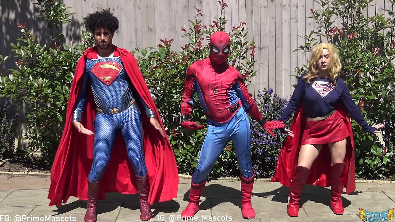 Comedy Dance Meme Superheroes - YouTube