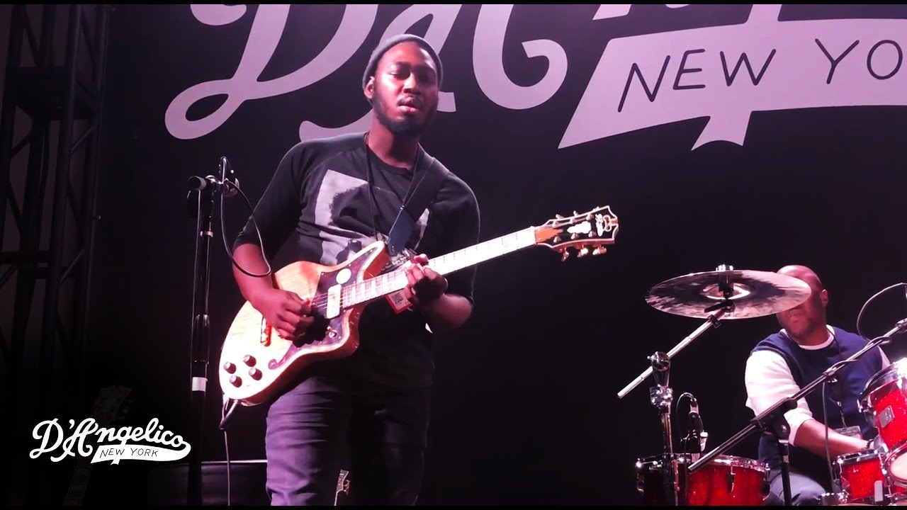 Amazing Isaiah Sharkey Guitar Solo | NAMM 2018 | D'Angelico Guitars ...