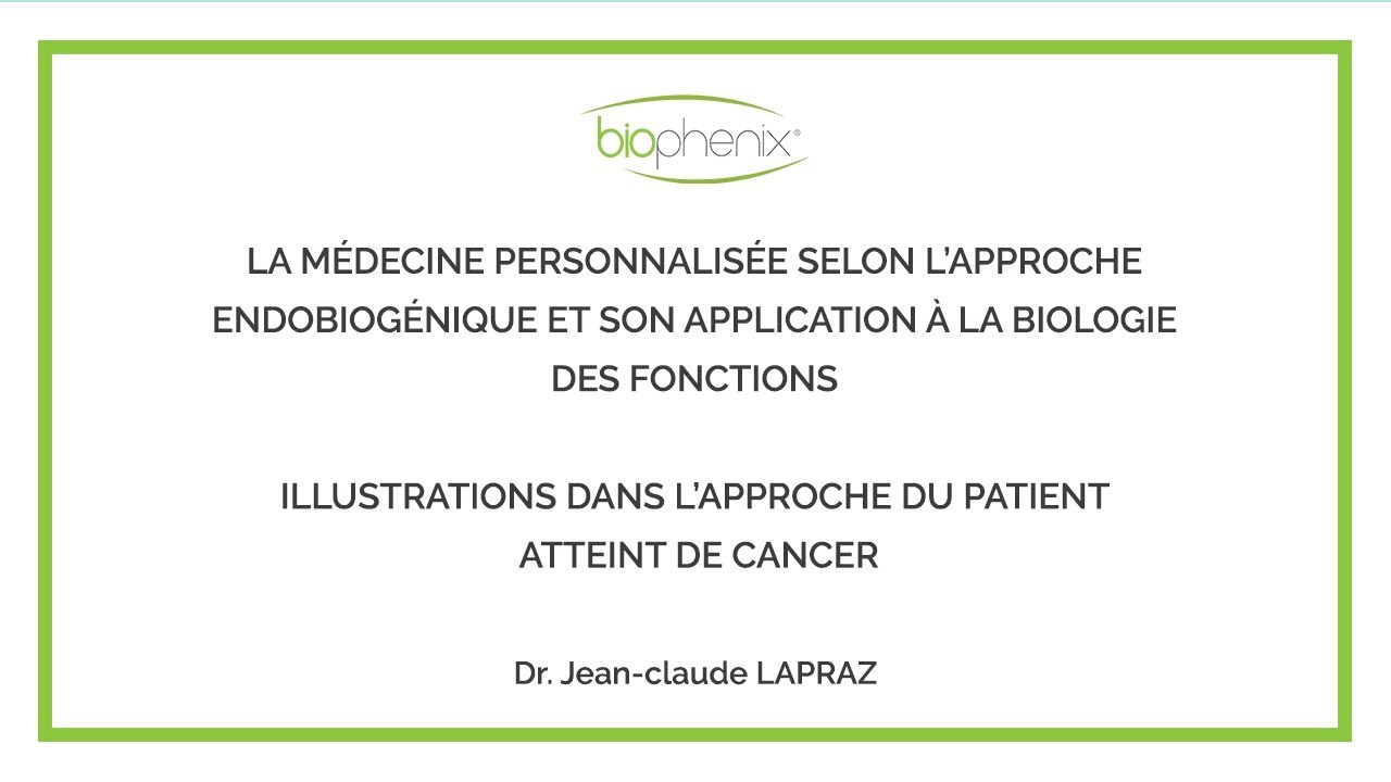 Intervention du Dr. LAPRAZ - Colloque "Accompagnement du patient ...