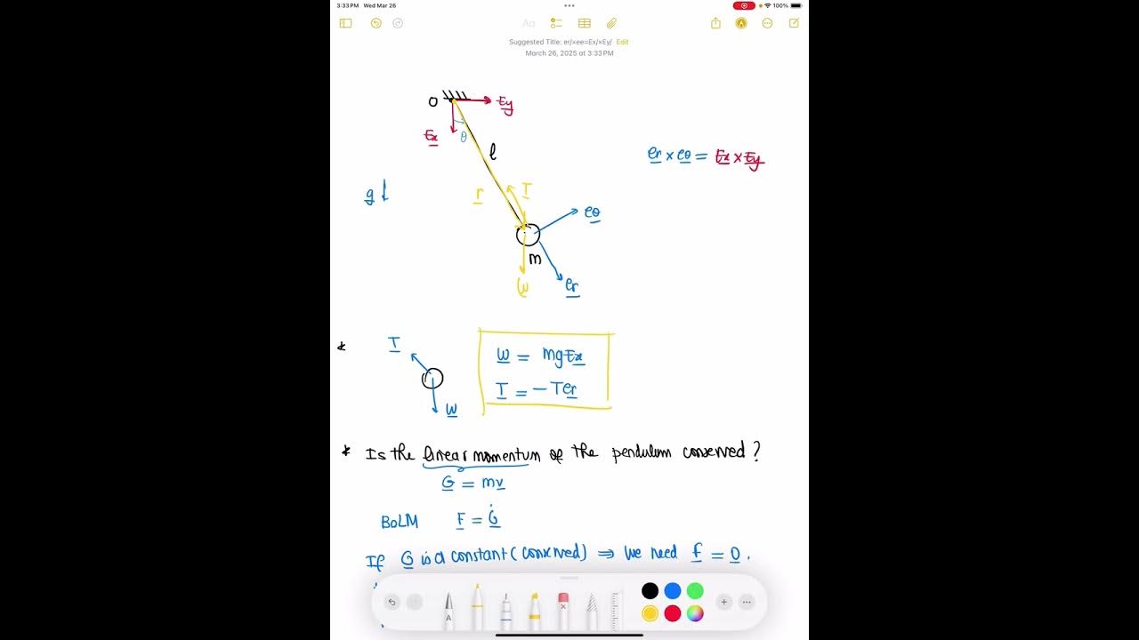 Conservations: linear momentum vs. angular momentum vs. energy - YouTube