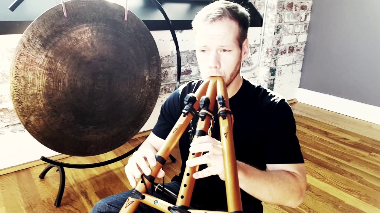 Behind Blue Eyes | Triple Native American Flute | Jonny Lipford - YouTube