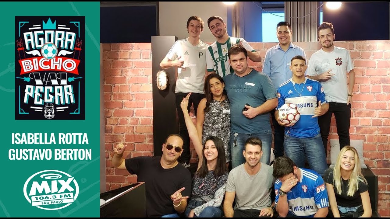 ISABELLA ROTTA e GUSTAVO BERTON - Agora O Bicho Vai Pegar [27/04/2018 ...