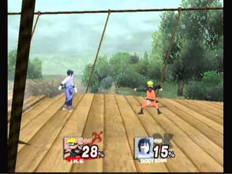 SSBB: Naruto V.S Sasuke - YouTube