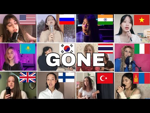 who Sang It Better : BLACKPINK ( Rosé )- Gone ( 12 different countries )