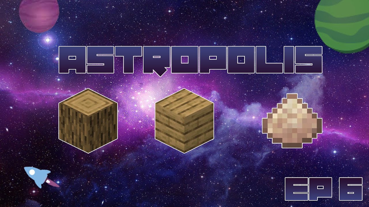 Astropolis: EP06 | Wood Production | Minecraft 1.19 - YouTube