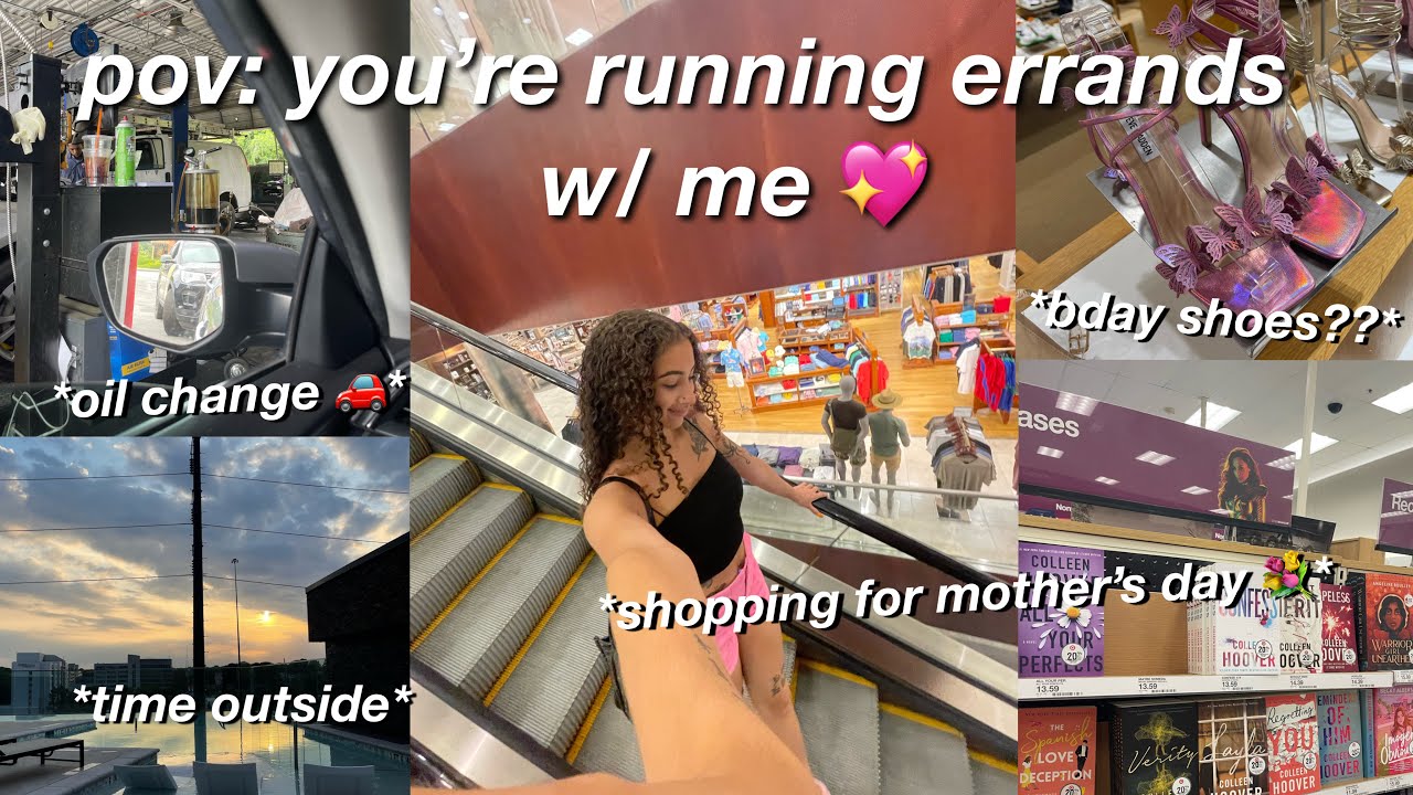 vlog: running big girl errands before my trip ft. CIDER | oil change ...