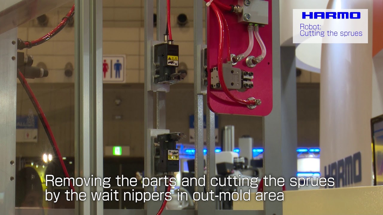 Saving the labor with the sprue-cutting - YouTube